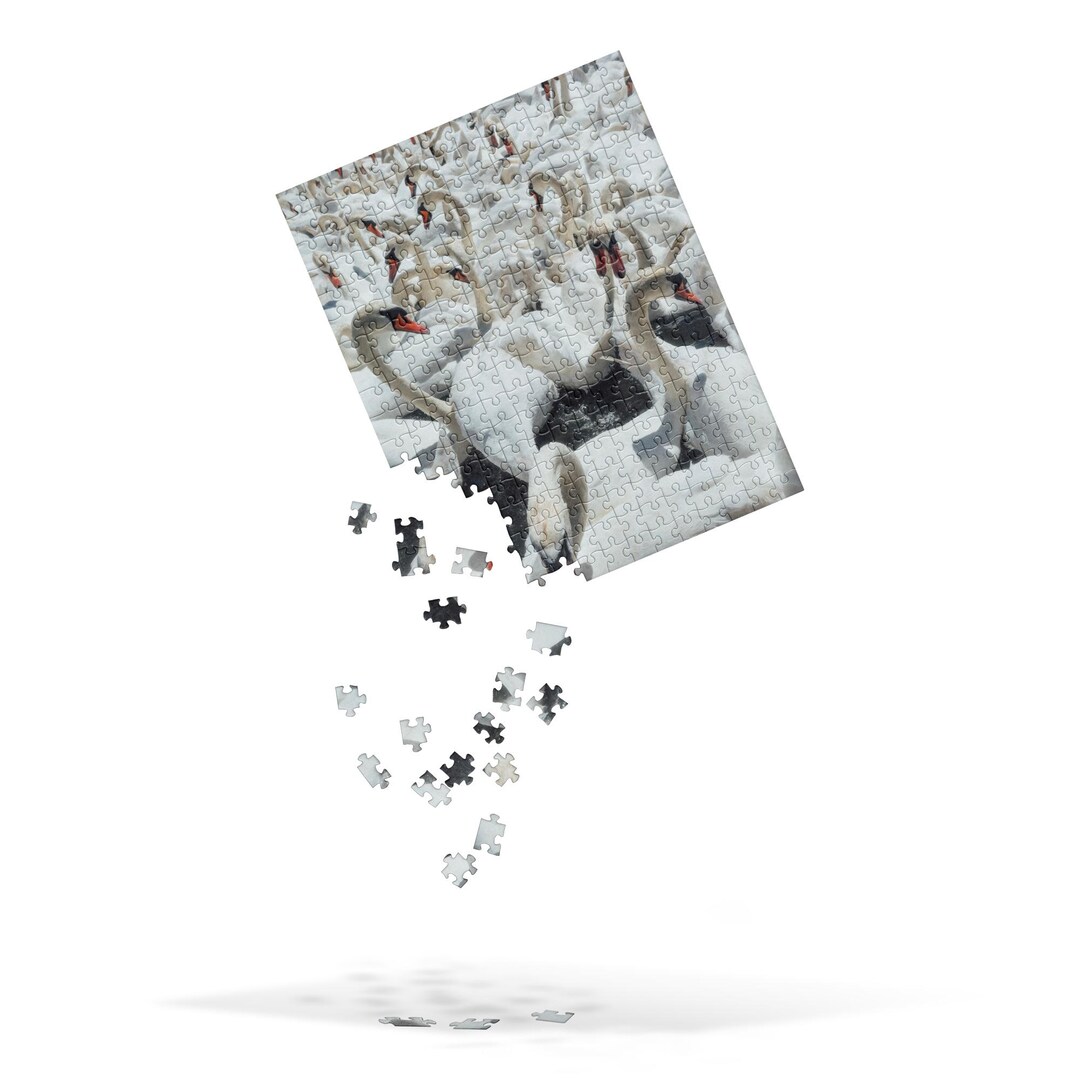 Challenging Swan Puzzle - Etsy