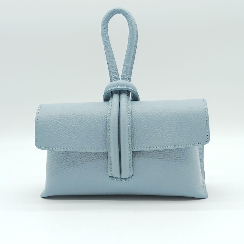Light Blue Leather - Etsy