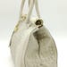 Italian Lock & Key Genuine Croc Embossed Leather Suede Handbag Satchel ...