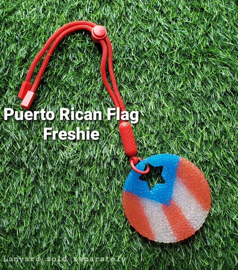 Freshie: Puerto Rican Flag - Etsy