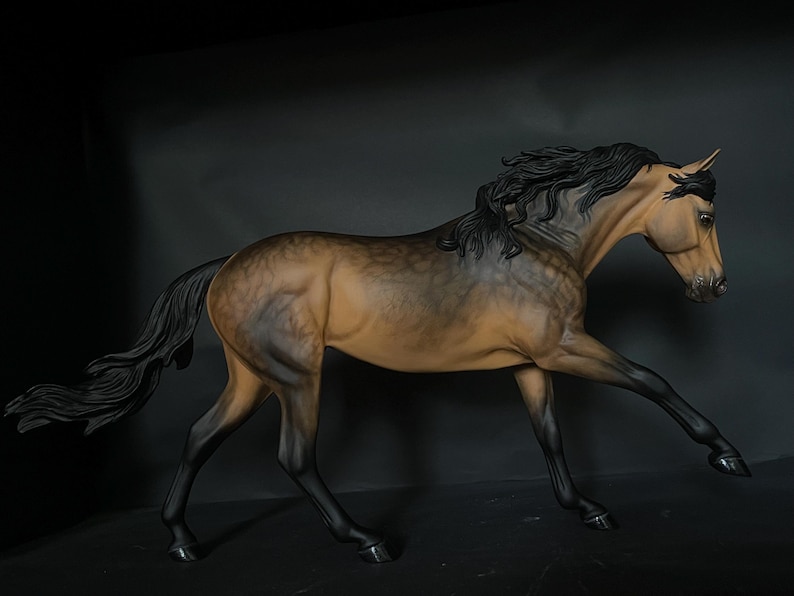 Breyer Custom Horse Model OOAK Realistic Pet Portrait on Traditional ...
