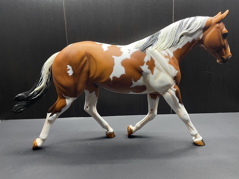 Breyer Custom Horse Model OOAK Realistic Pet Portrait on Traditional ...