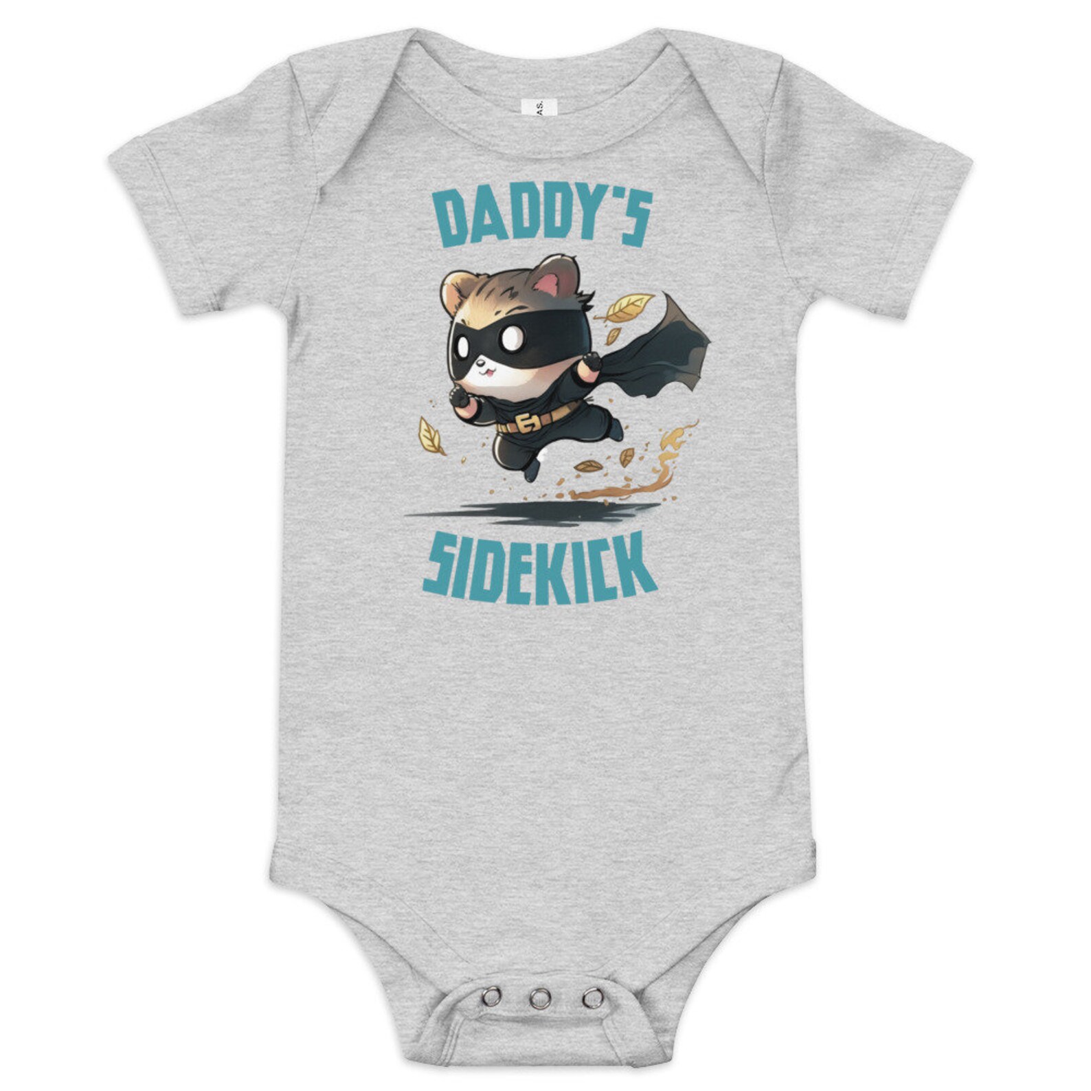 Daddy's Sidekick Baby Onesie Cute Baby Superhero Shirt, Geeky Baby ...