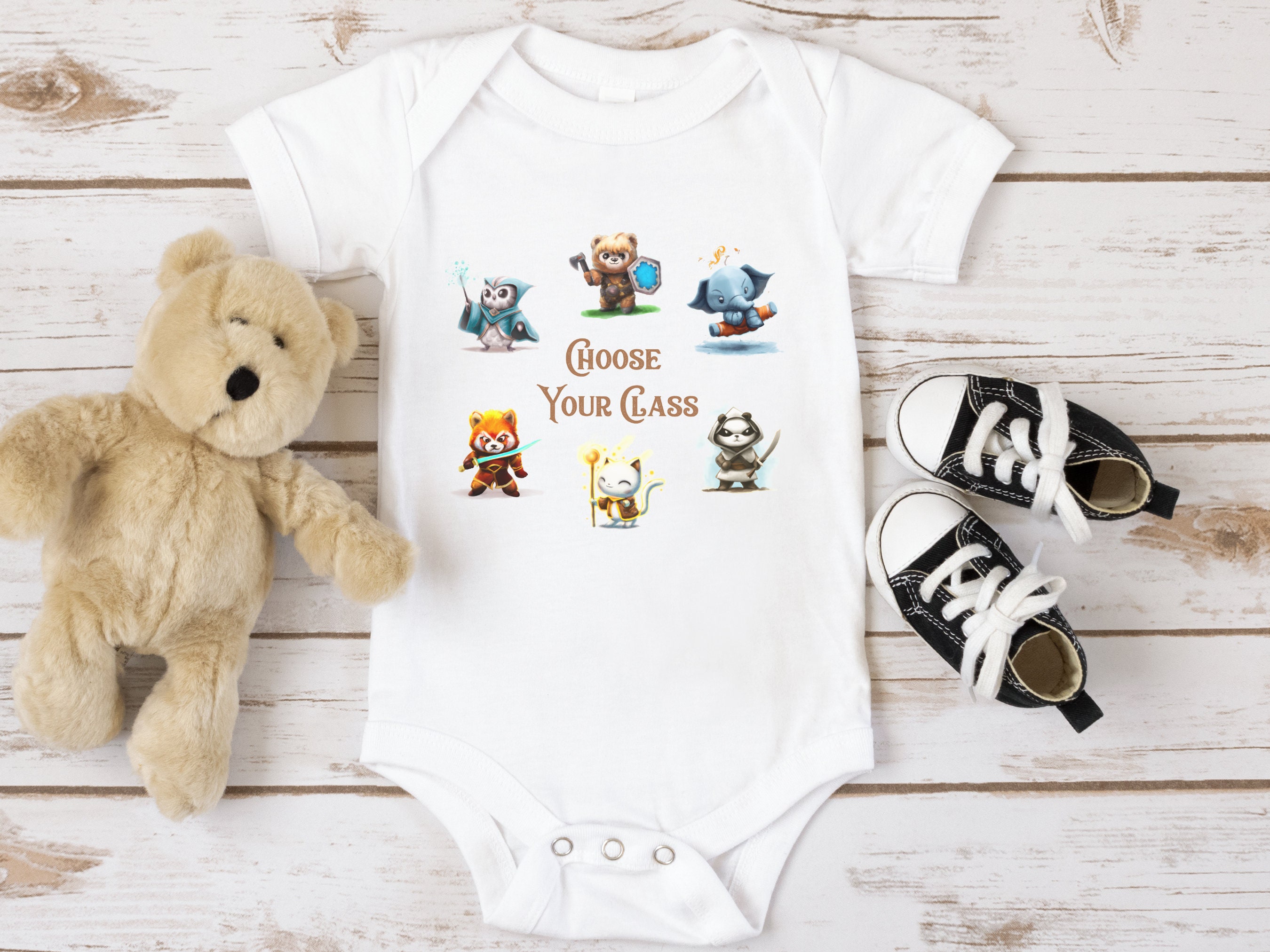 Choose Your Class Dnd Classes Baby Onesie D&D Baby - Etsy