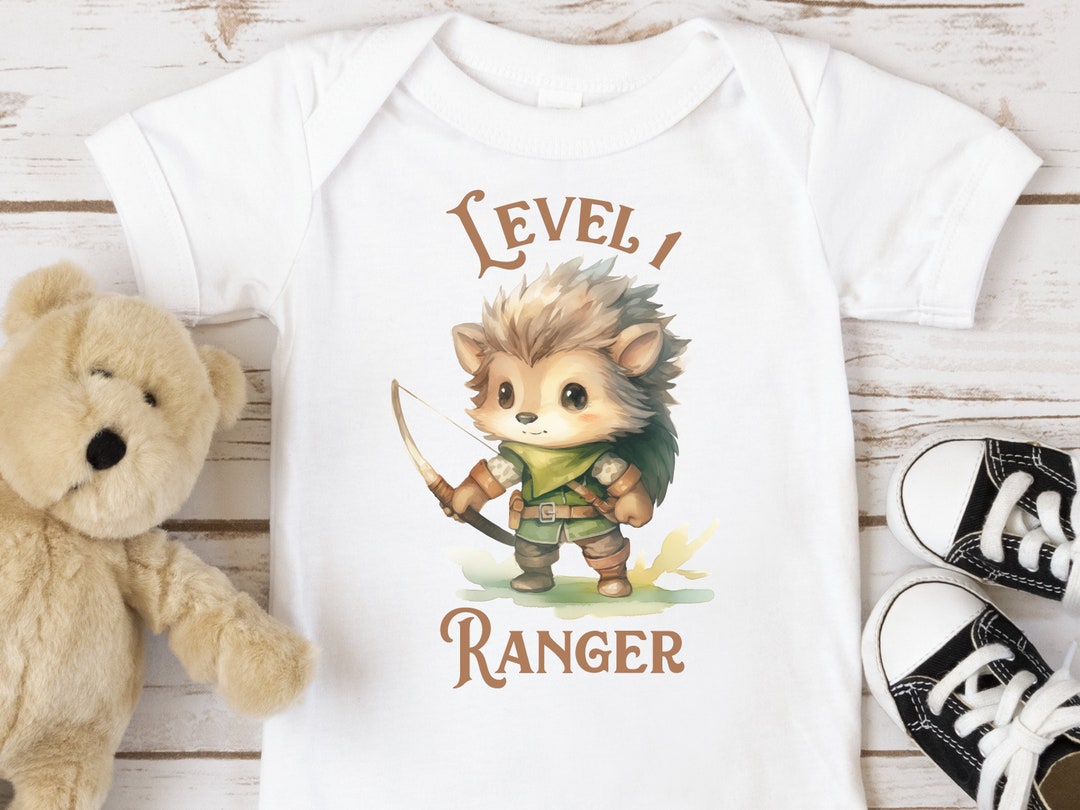 Level 1 Ranger | Dnd Baby Bodysuit - D&D Baby Gifts, Geeky Baby Shower ...