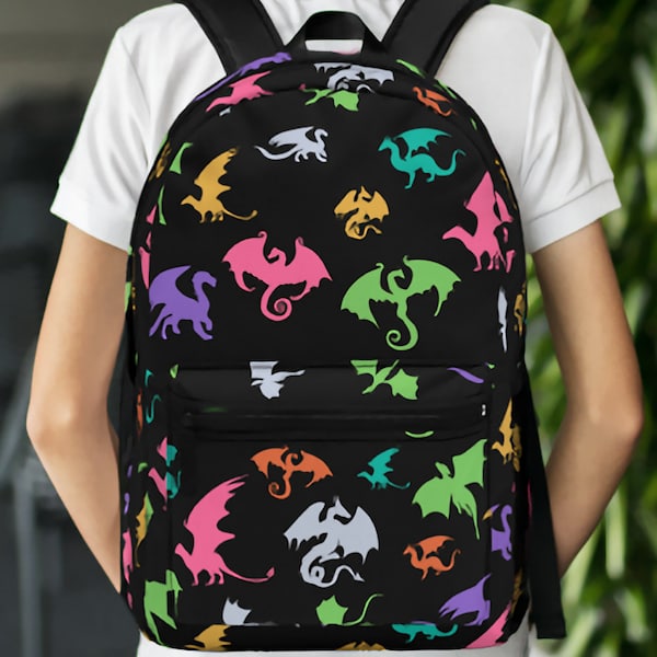 Dragon Backpack - Etsy