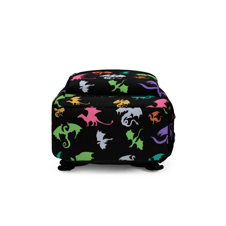 Dragon Backpack Retro Style Dragon Bookbag, Dnd Backpack, Fun Kids ...