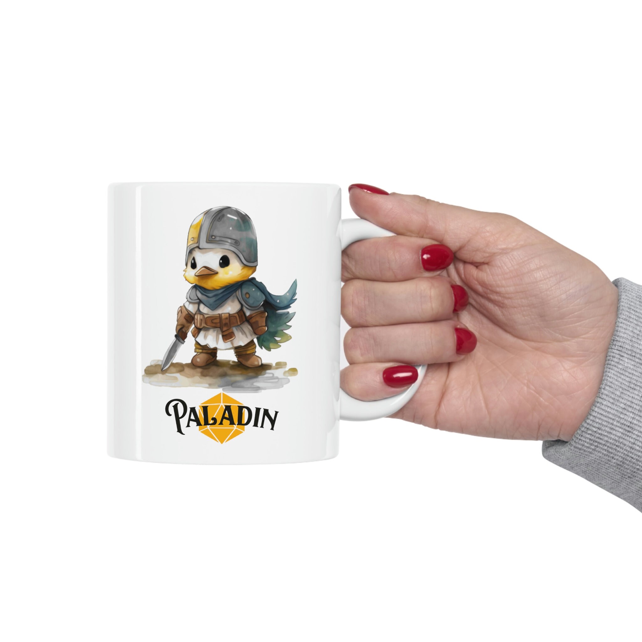 Paladin Dnd Class Mug D&D Mug, TTRPG Merch, Dnd Gifts, Dnd Cup, Nerdy ...