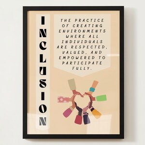 Social Justice Posters - Diversity - Equity - Inclusion - Activism ...