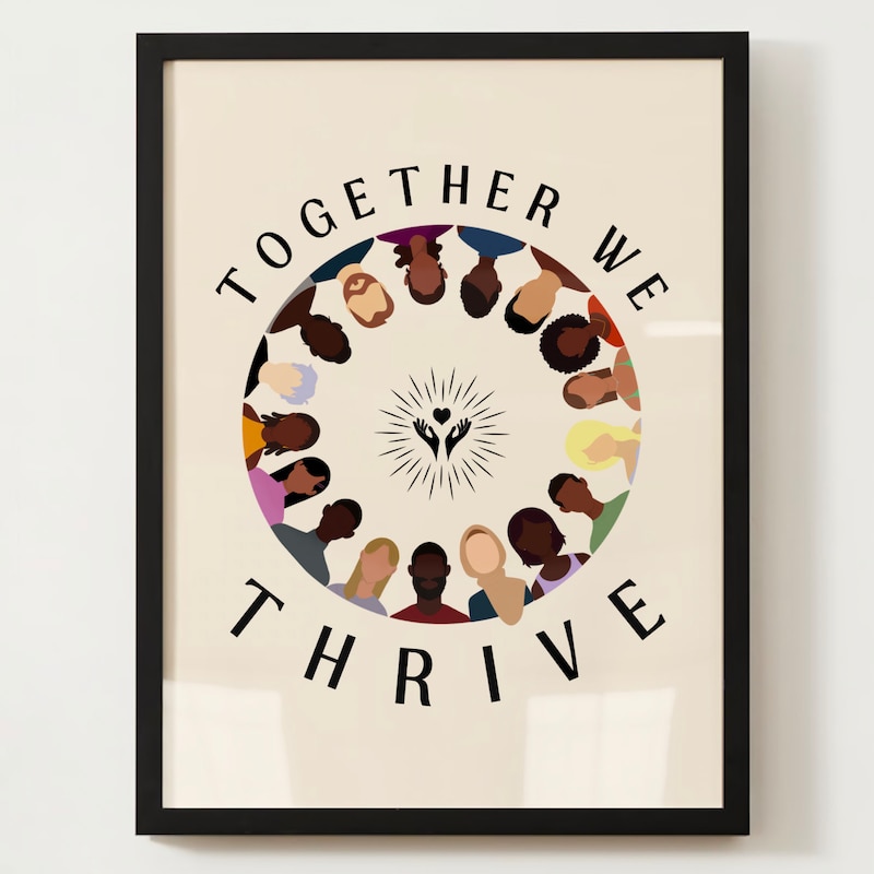 Diversity Wall Art - Etsy