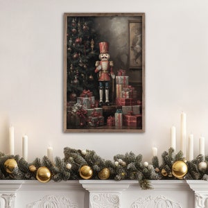 PRINTABLE Nutcracker Christmas Print, Whimsical Vintage Xmas Art Prints ...