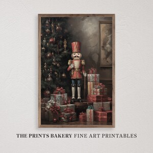 PRINTABLE Nutcracker Christmas Print, Whimsical Vintage Xmas Art Prints ...
