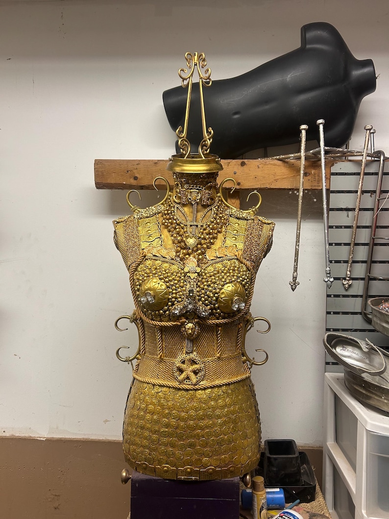 Mannequin Art/ the Golden Armour -2025 - Etsy Australia