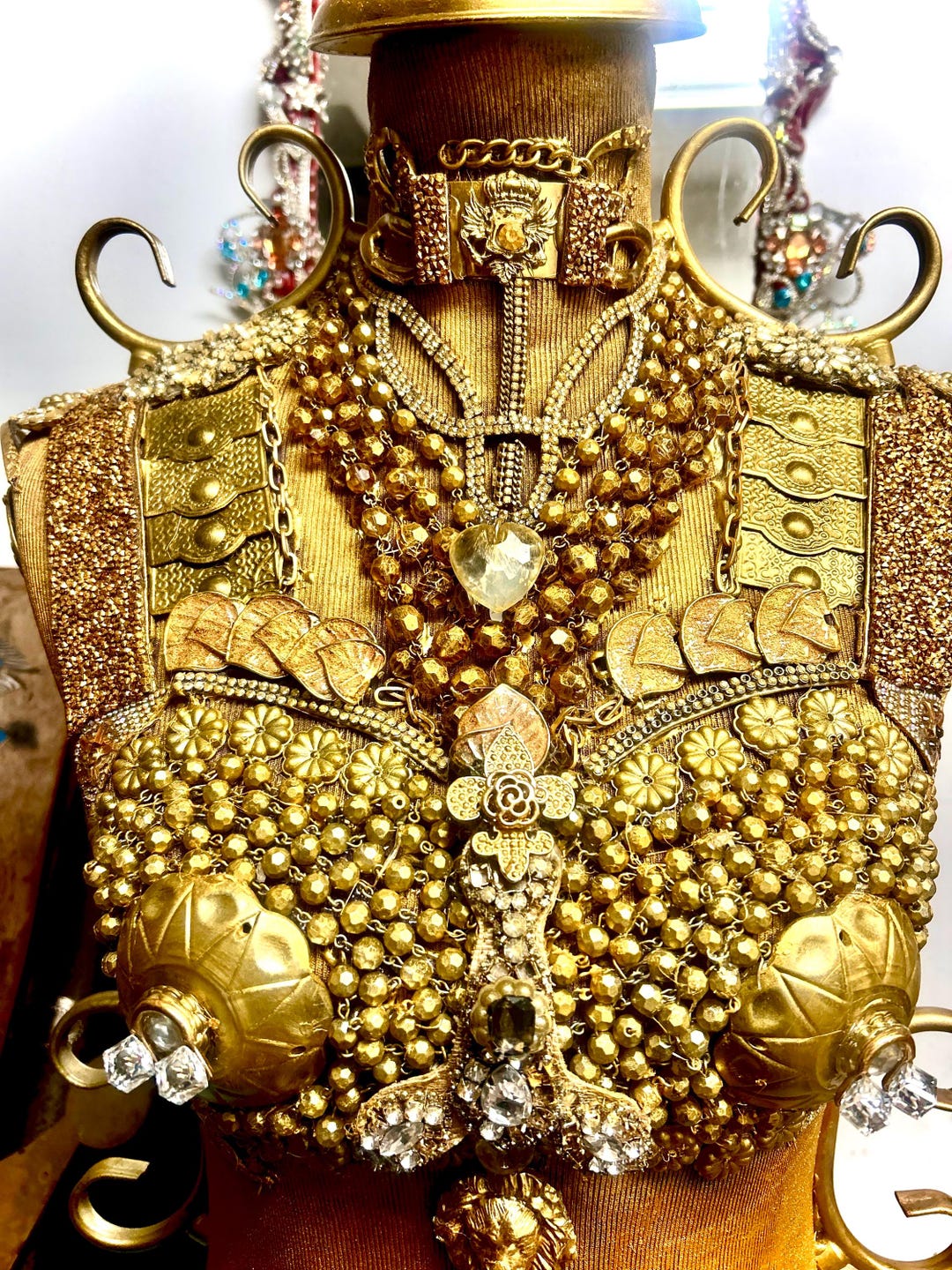 Mannequin Art/ the Golden Armour -2025 - Etsy