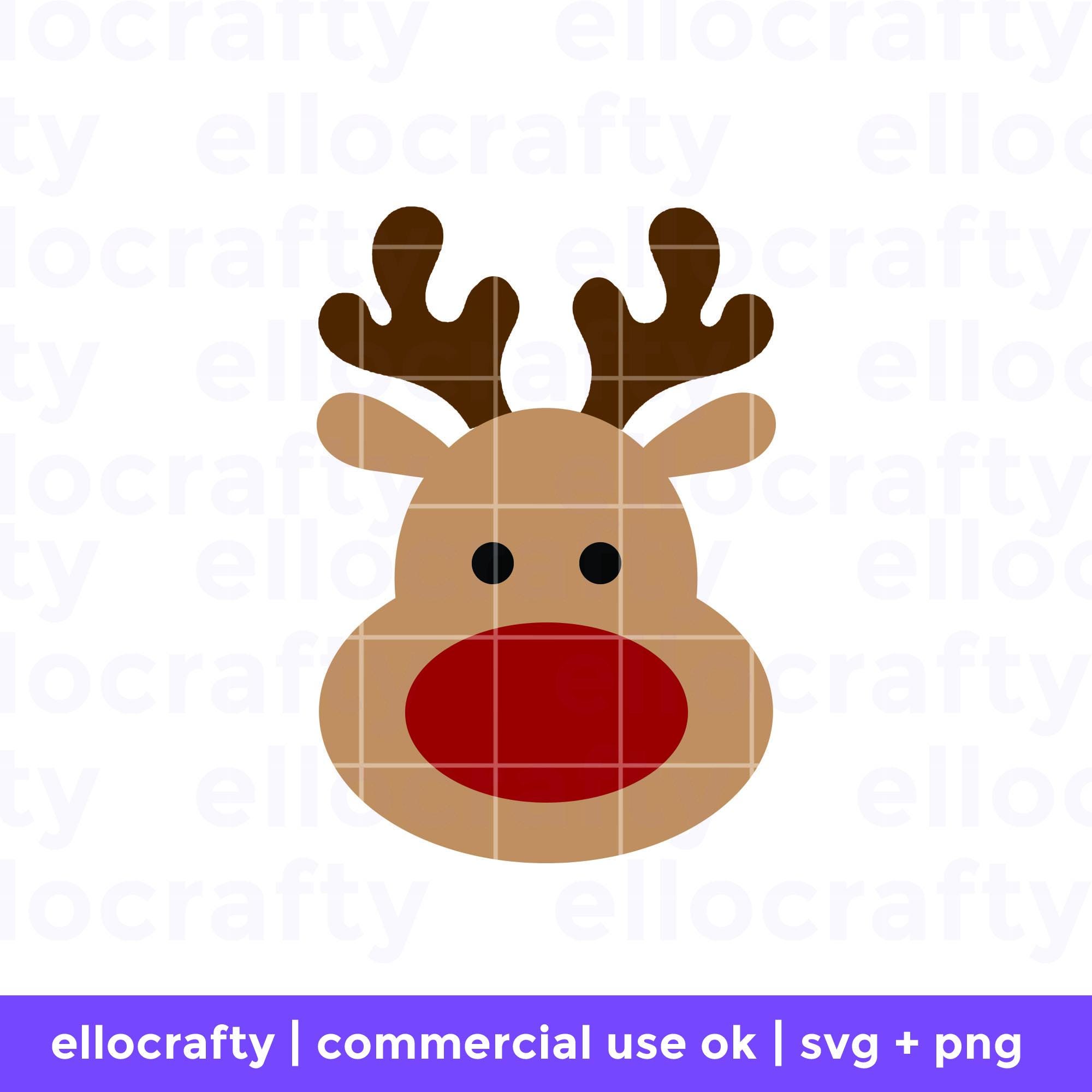 Reindeer Svg, Reindeer Png, Christmas Svg, Cute Reindeer Svg Png ...
