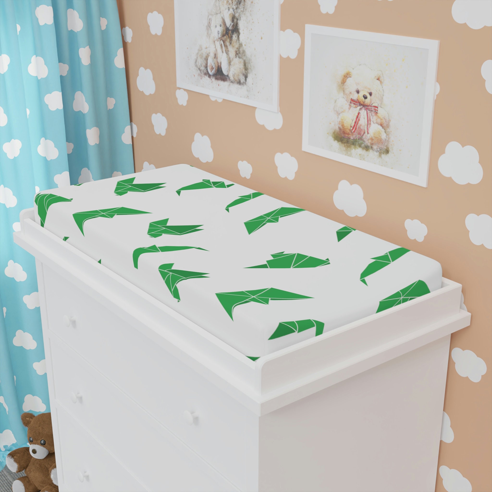 Origami Baby Changing Pad Cover - Etsy