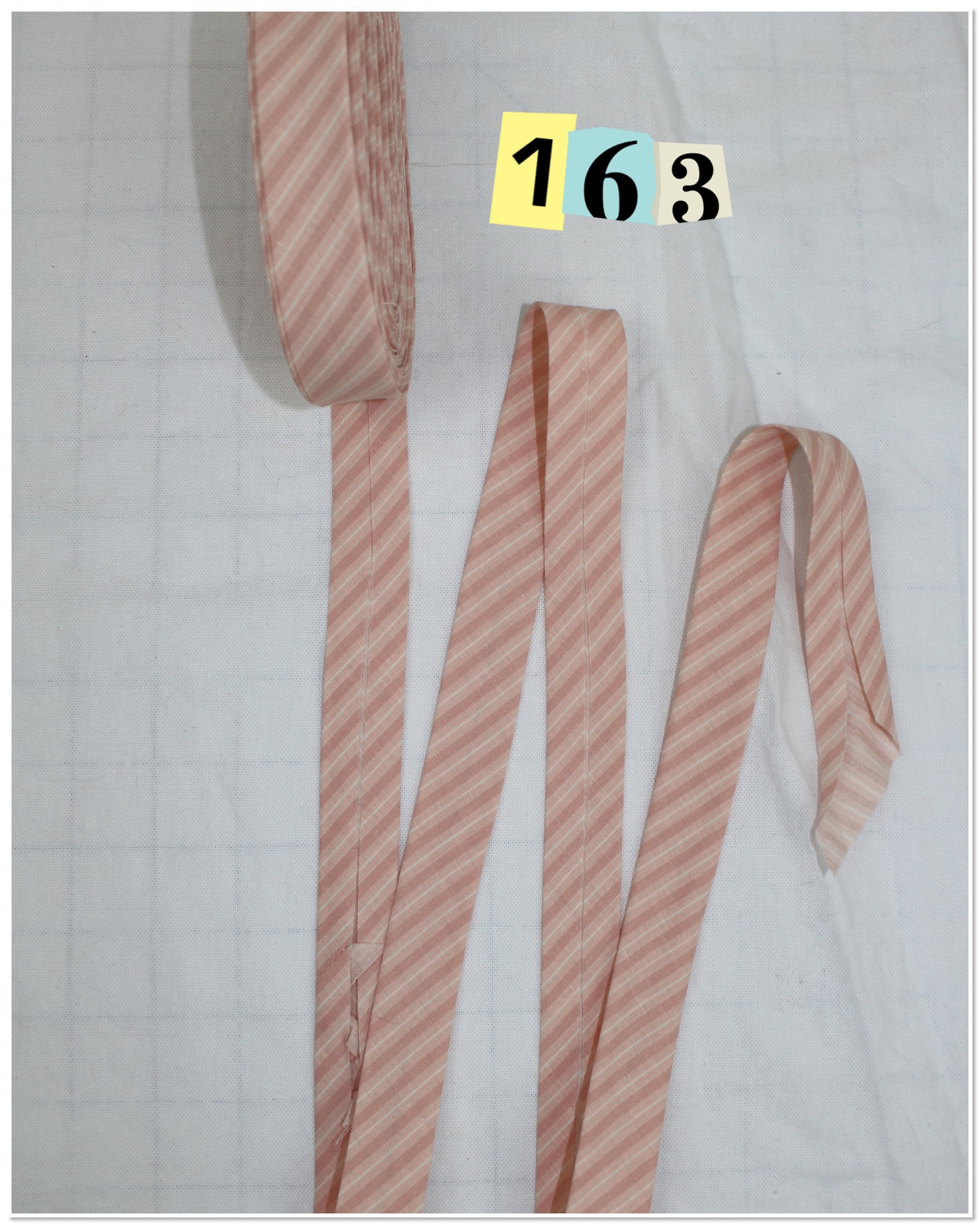 Bias Binding/tape/fusible Iron on Available/single Fold/1 Inch Wide 1m ...