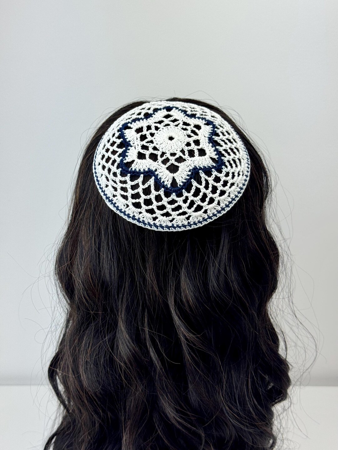 Crochet Star of David Women's Kippah • Ladies Kippah • Jewish Wedding ...