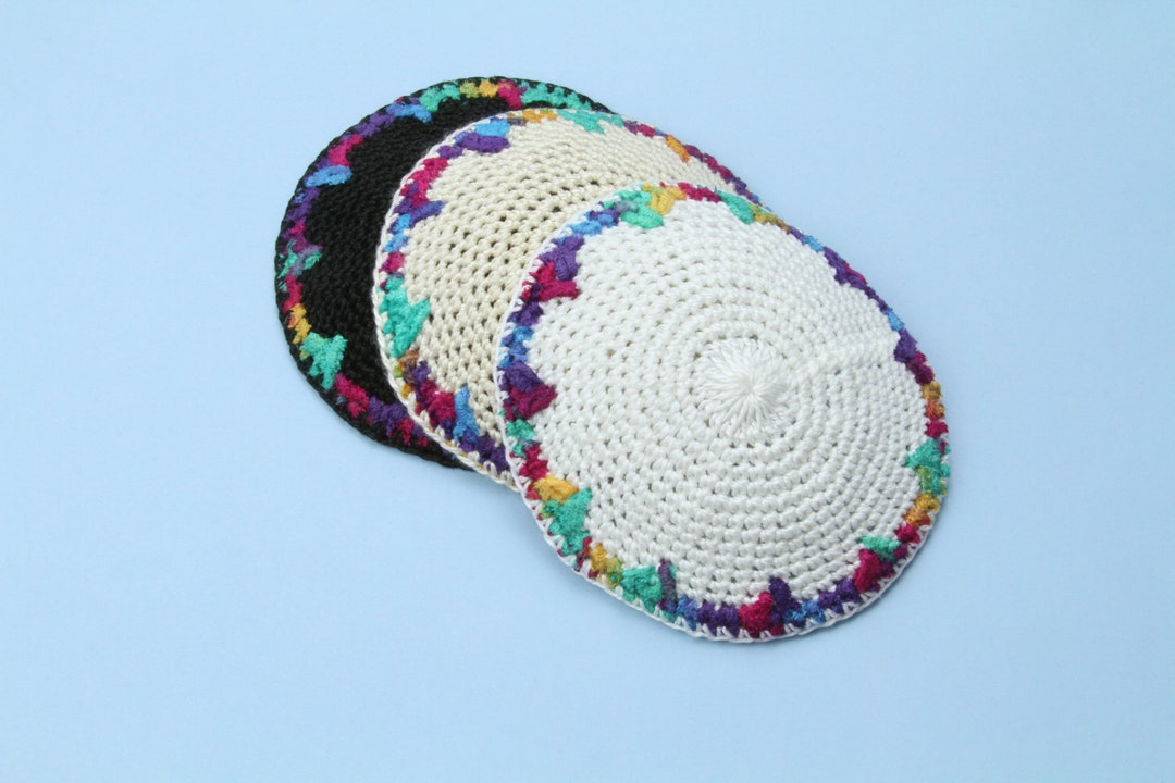 Crochet Kids Kippah • Kid's Yarmulke • Knitted Kippot* - Etsy