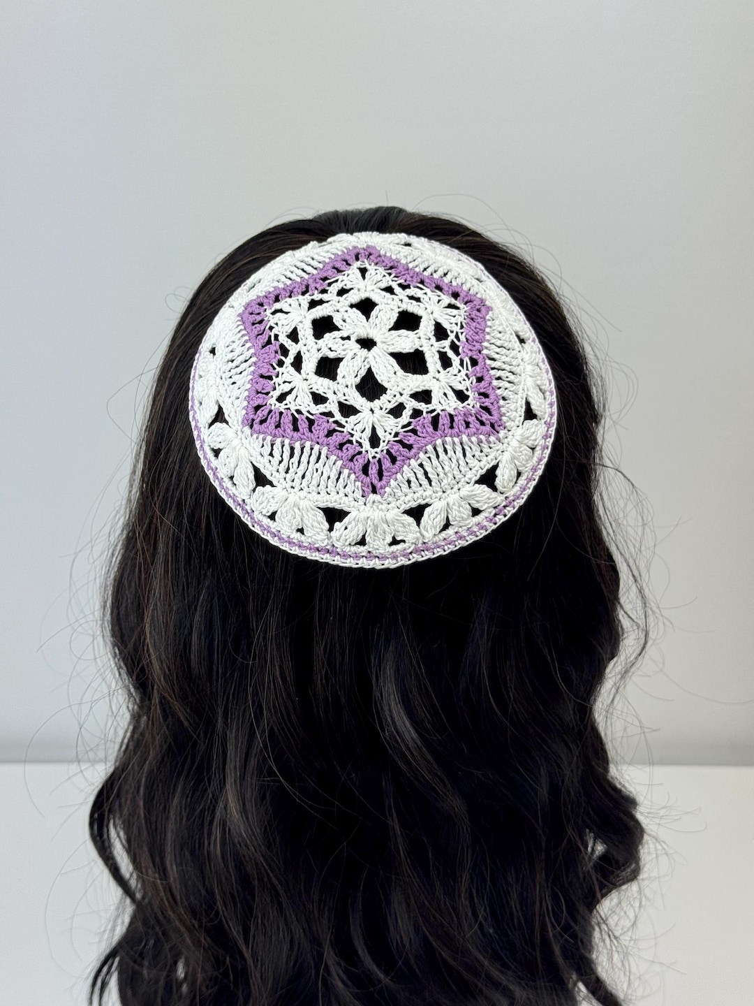 Crochet Star of David Women's Kippah • Ladies Kippah • Jewish Wedding ...