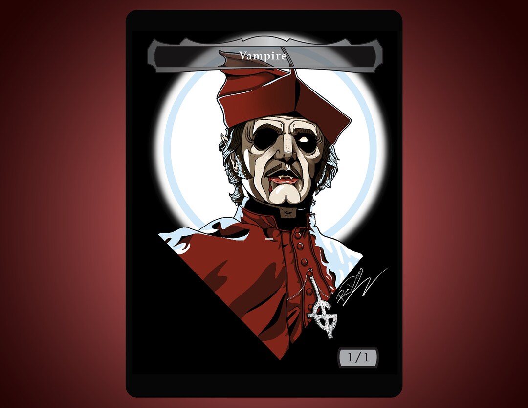 Edgar Markov Vampire Tokens (ghost) - Etsy