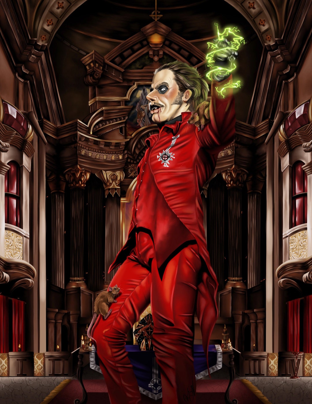Cardinal Copia Print - Etsy
