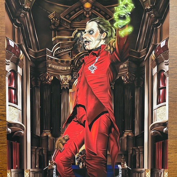 Cardinal Copia Mask - Etsy