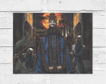 Ghost Band Poster - Etsy