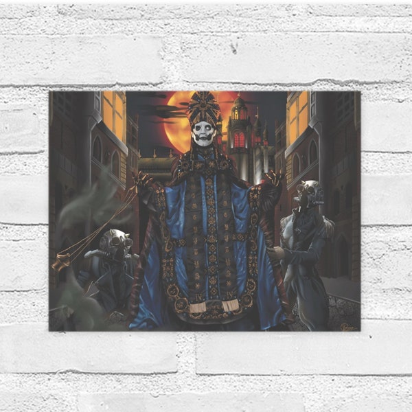 Ghost Bc Poster Flag - Etsy