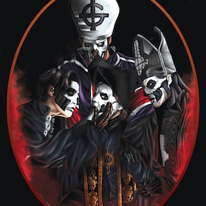 Ghost Band Poster - Etsy