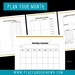 Monthly Business Planner set Goals Track Insights - Etsy