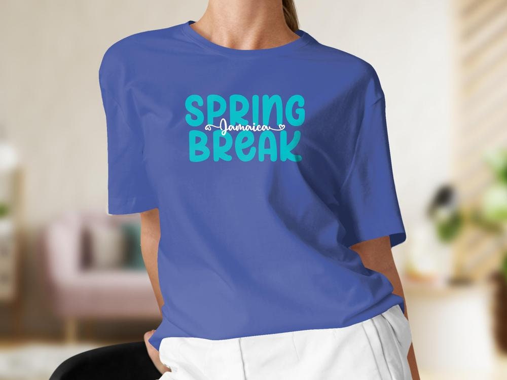 Camiseta del equipo Spring Break Trip, camisetas grupales a juego ...