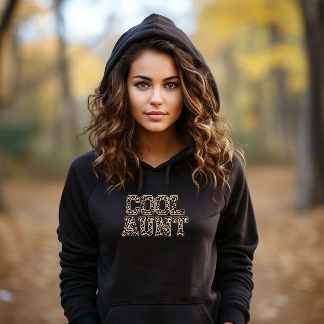 Cool Aunt Leopard Print PNG Design, Trendy Aunt Varsity Png, Faux ...