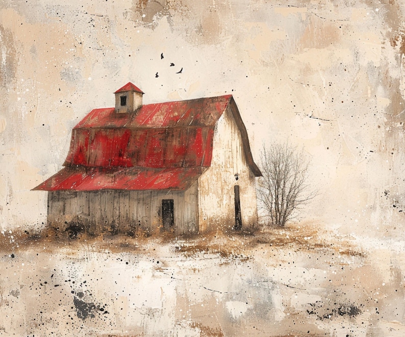 In My Rustic & Rural Neutral Farm Era Digital Backdrops, 20 Farm ...