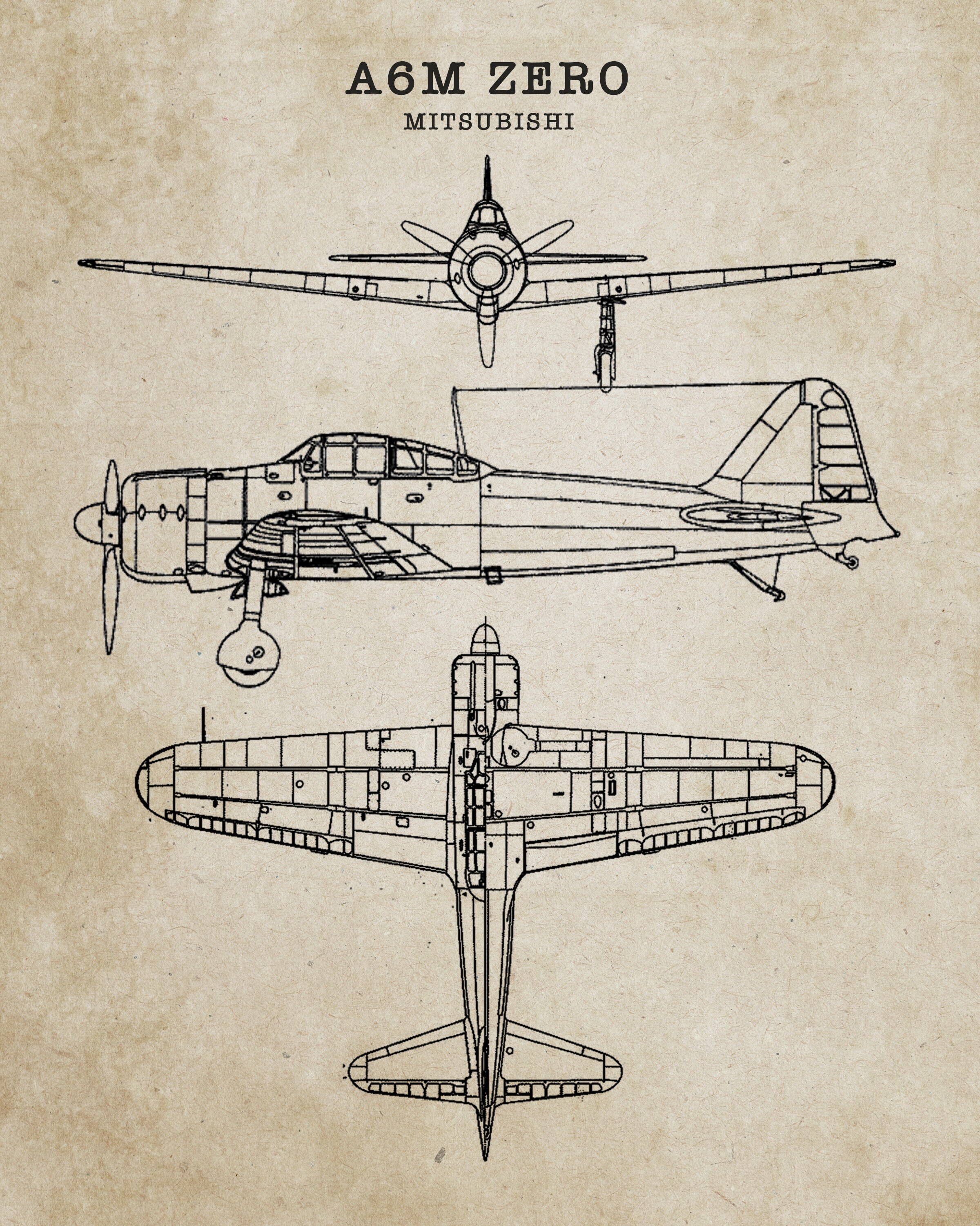 World War 2 Fighter Plane Wall Art Prints set of 4 8x10 - Etsy
