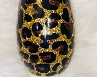 Wine Cheetah Glasses - Etsy