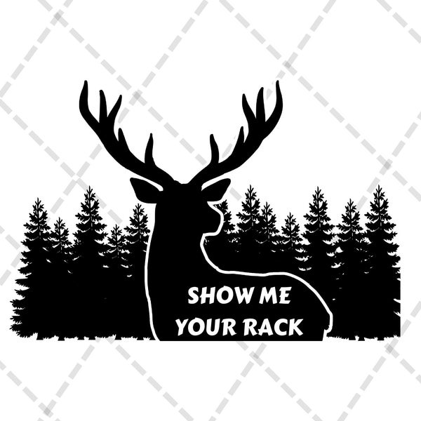 Deer Hunter Svg Big Rack - Etsy