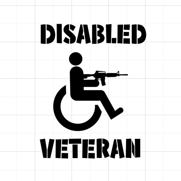 Disabled Veteran - Etsy