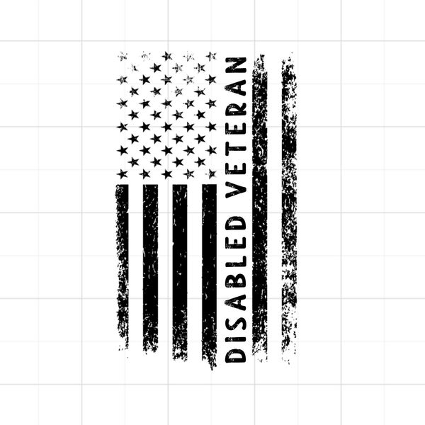 Disabled American Veterans Flag - Etsy