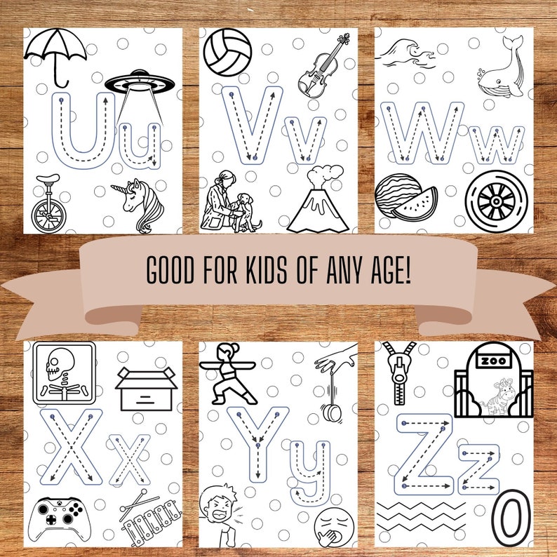 Alphabet Coloring Pages | Coloring Book | Coloring Pages | Kids ...