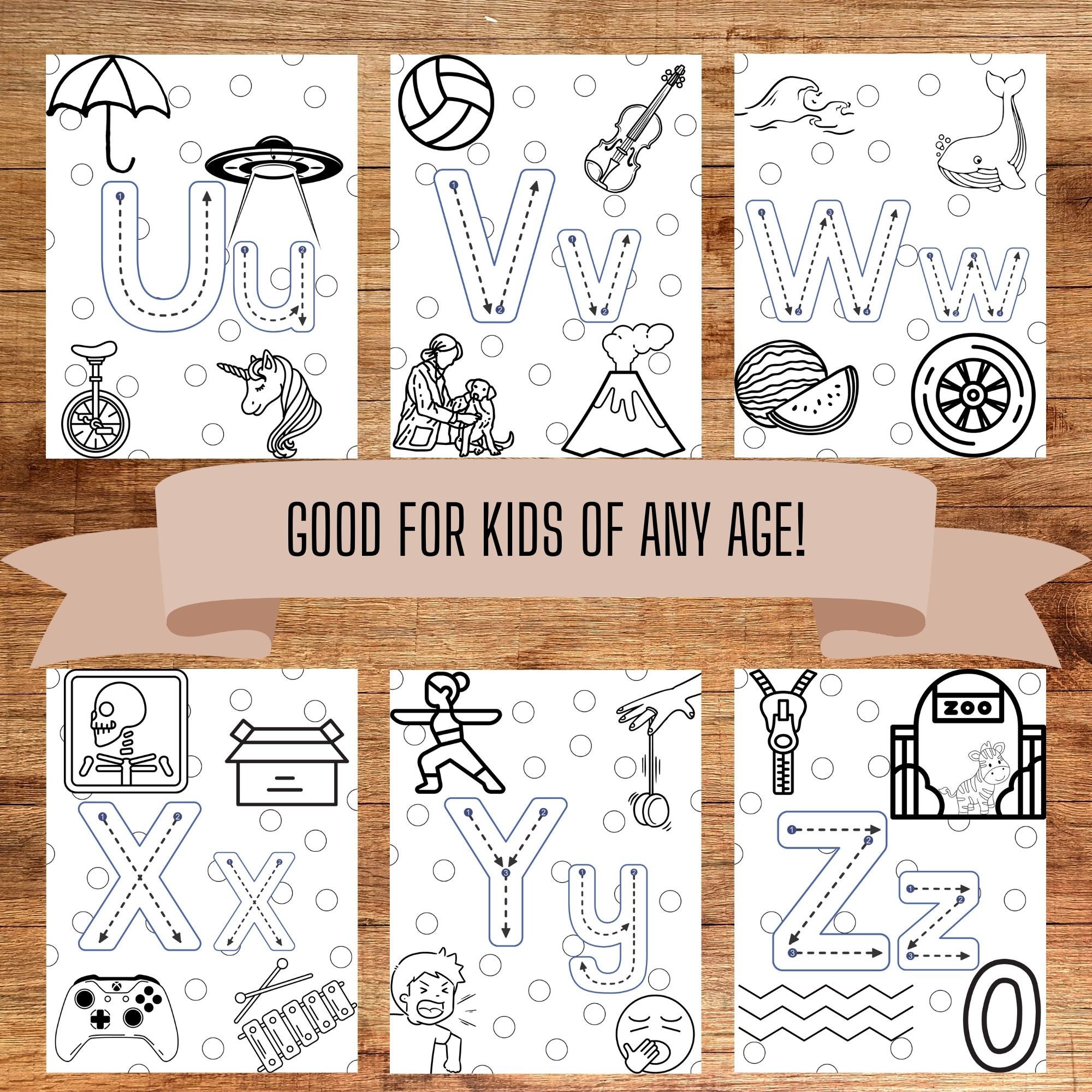 Alphabet Coloring Pages | Coloring Book | Coloring Pages | Kids ...