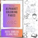 Alphabet Coloring Pages | Coloring Book | Coloring Pages | Kids ...