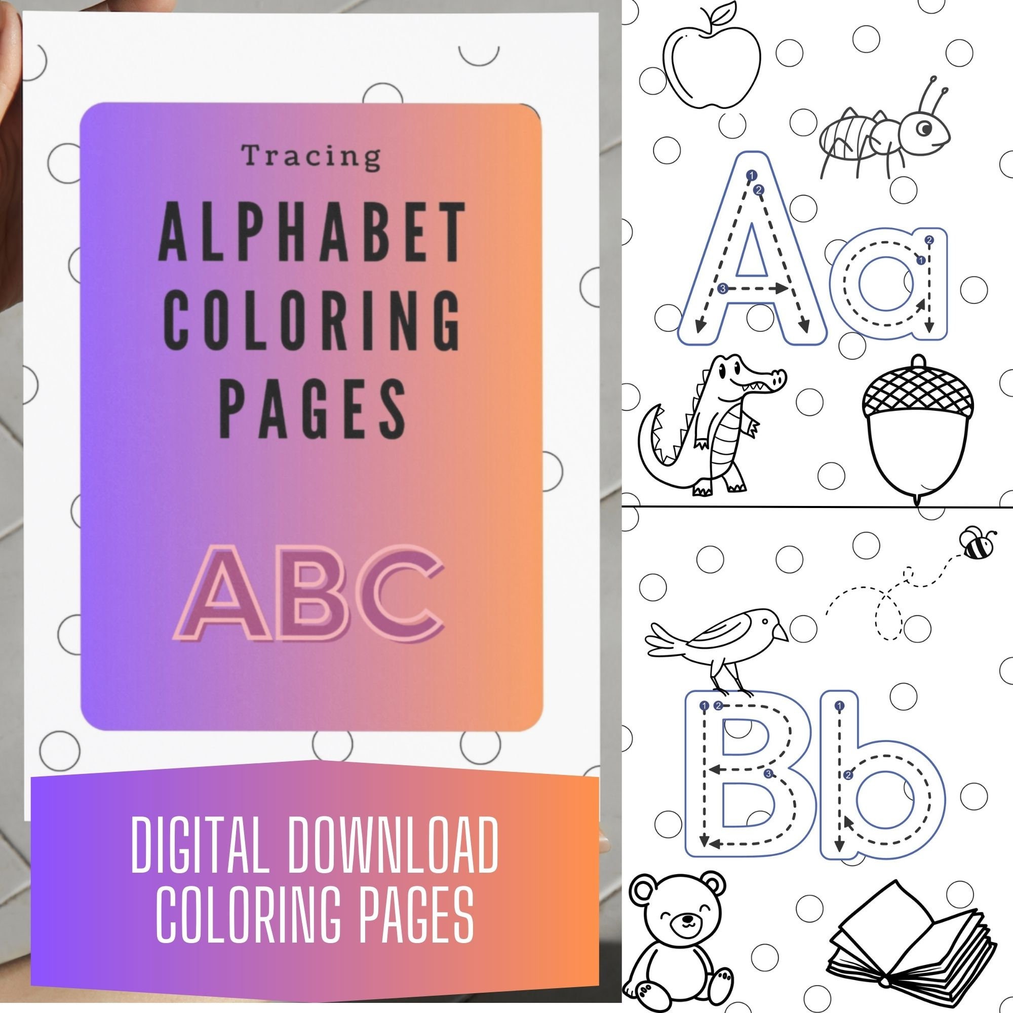 Alphabet Coloring Pages | Coloring Book | Coloring Pages | Kids ...