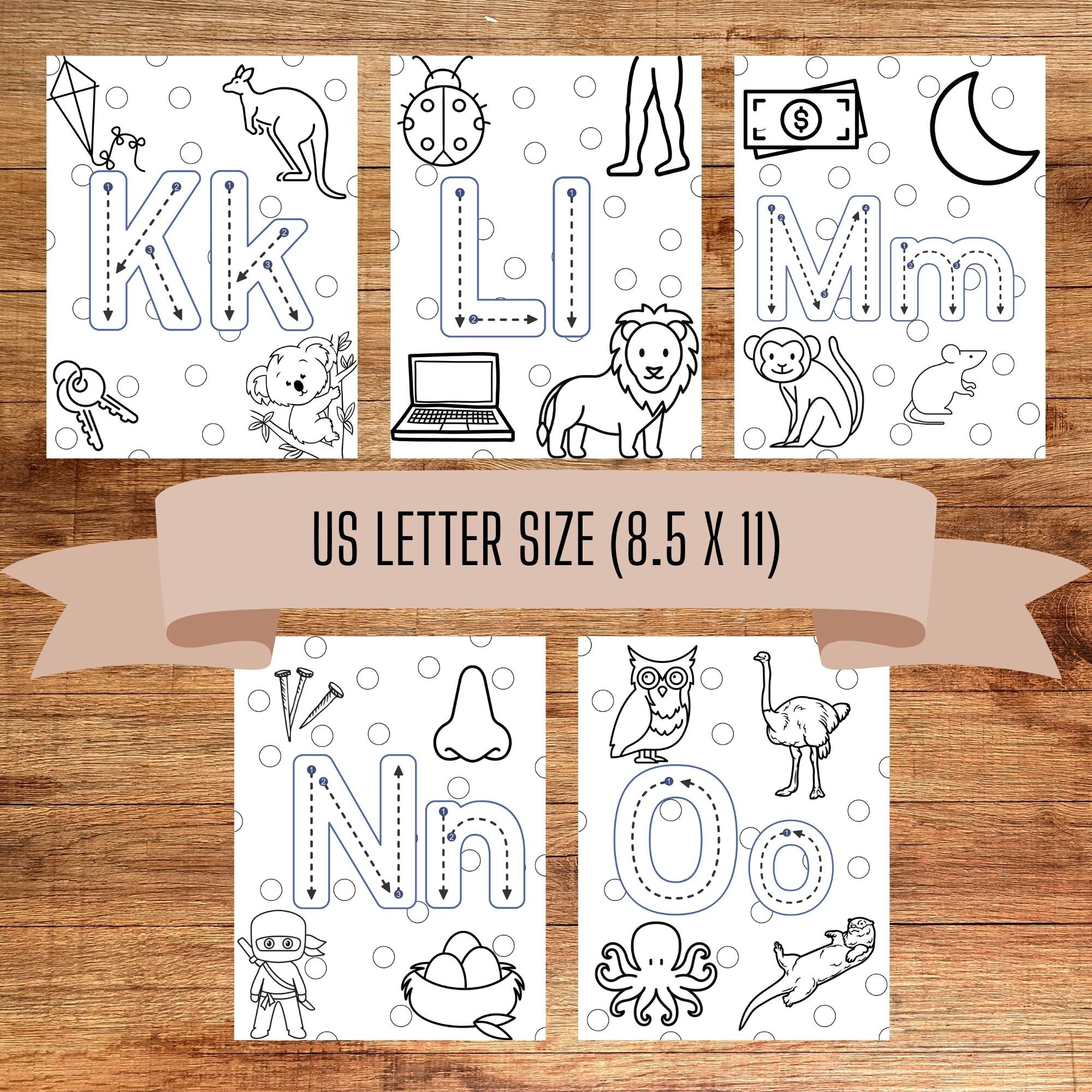 Alphabet Coloring Pages | Coloring Book | Coloring Pages | Kids ...
