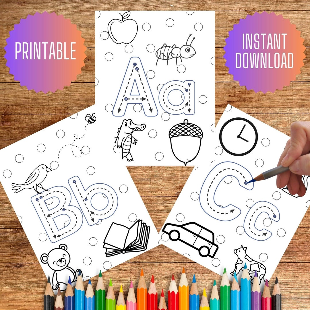 Alphabet Coloring Pages | Coloring Book | Coloring Pages | Kids ...