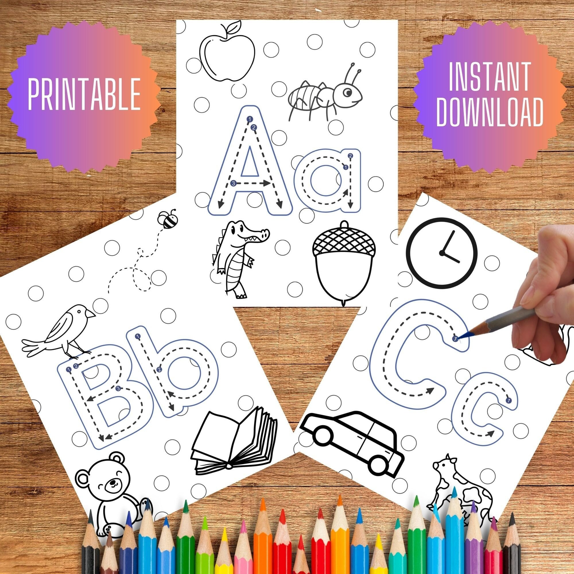 Alphabet Coloring Pages | Coloring Book | Coloring Pages | Kids ...