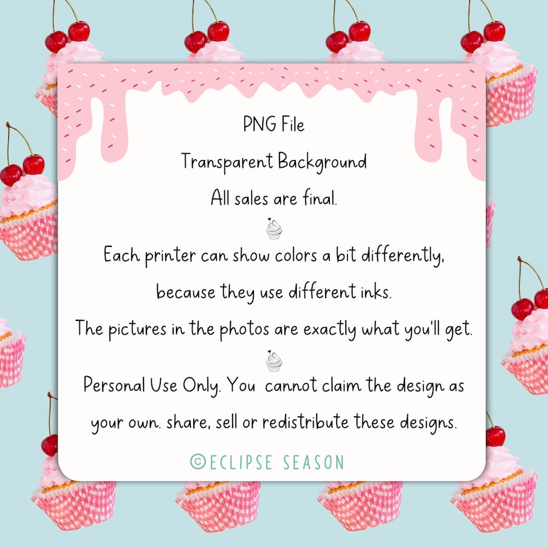 PRINTABLE Eclipse 2024 Cupcake Toppers Total Solar Eclipse Cake Topper ...