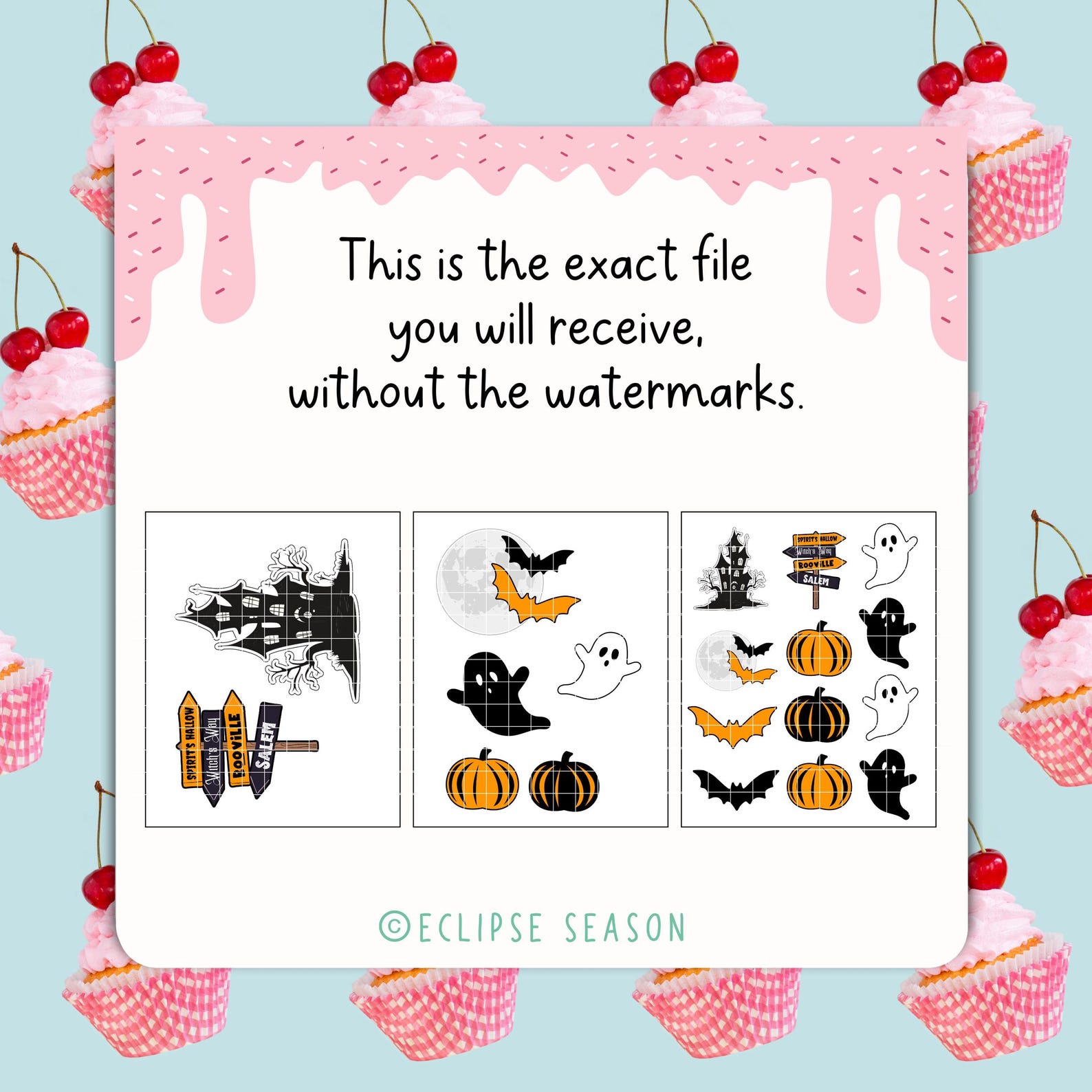 Haunted House Cake Topper Haunted Mansion Cake Halloween Cutout Haunted ...