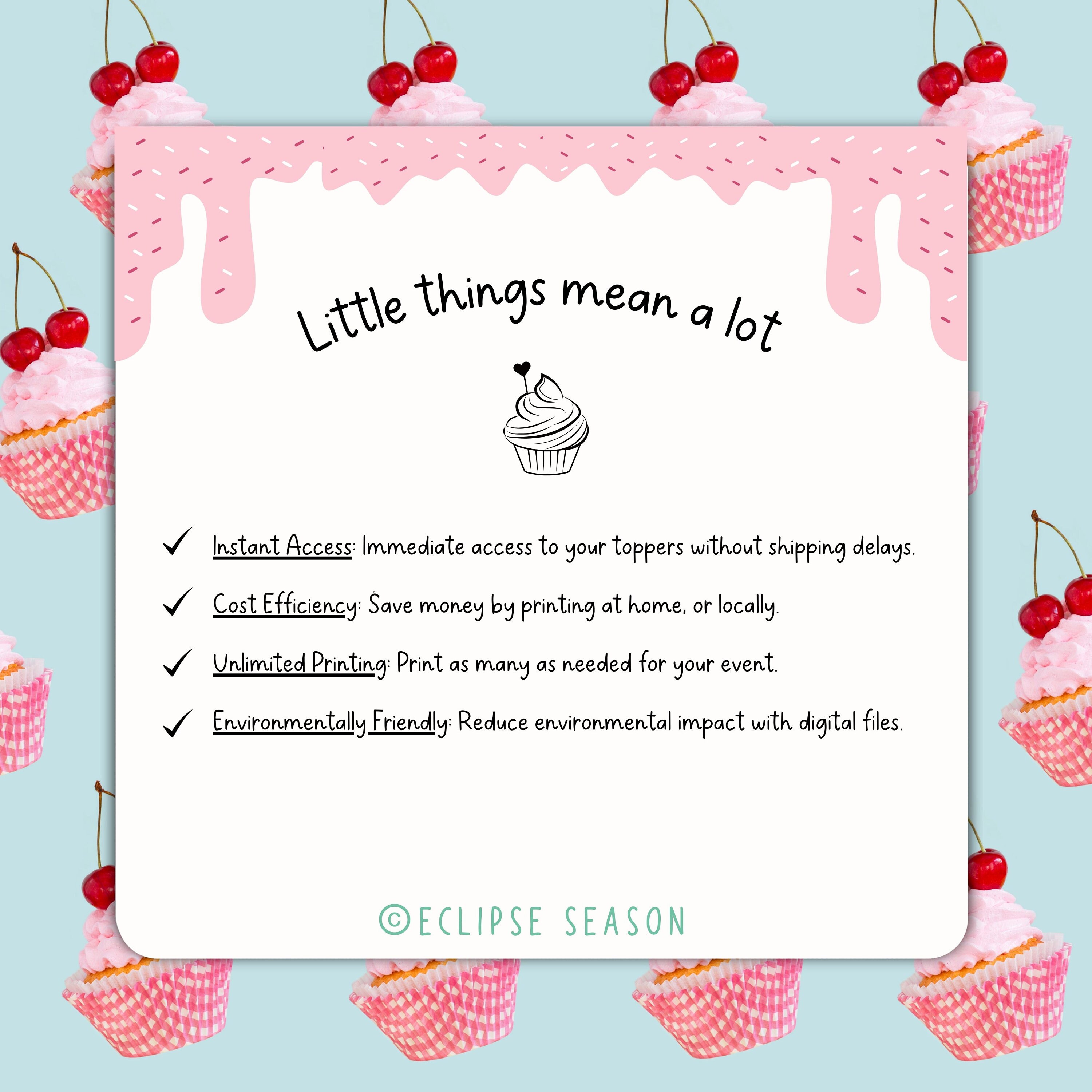 Bird Cake Toppers PRINTABLE Hummingbird Cupcake Toppers Mom Birthday ...