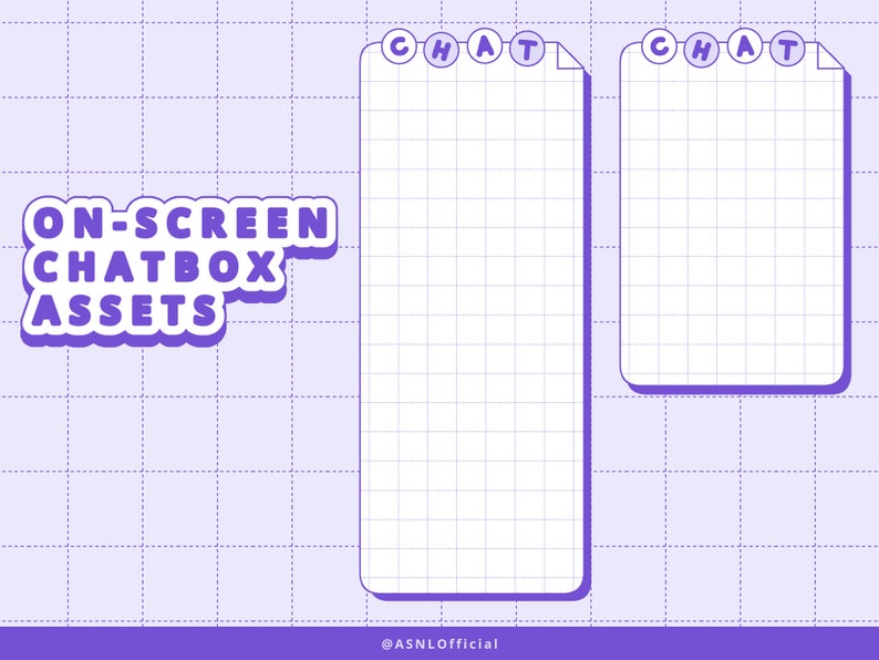 Purple Aesthetic Vtuber Webcam Twitch Stream Pack, Overlays, Chatbox - Etsy
